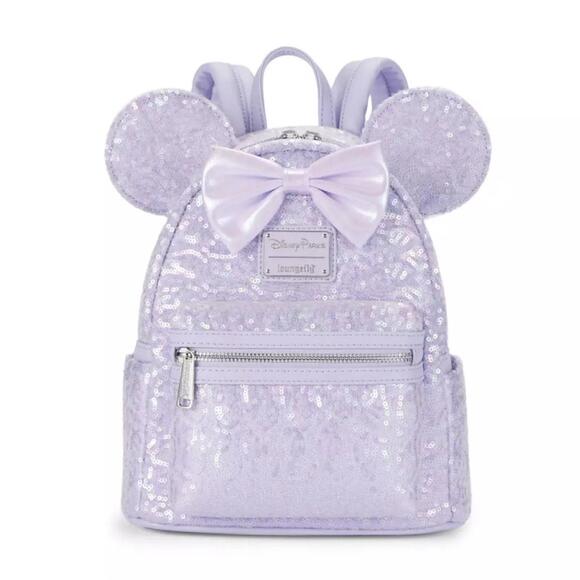 Loungefly | Bags | Loungefly Disney Minnie Mouse Sequin Opalescent ...